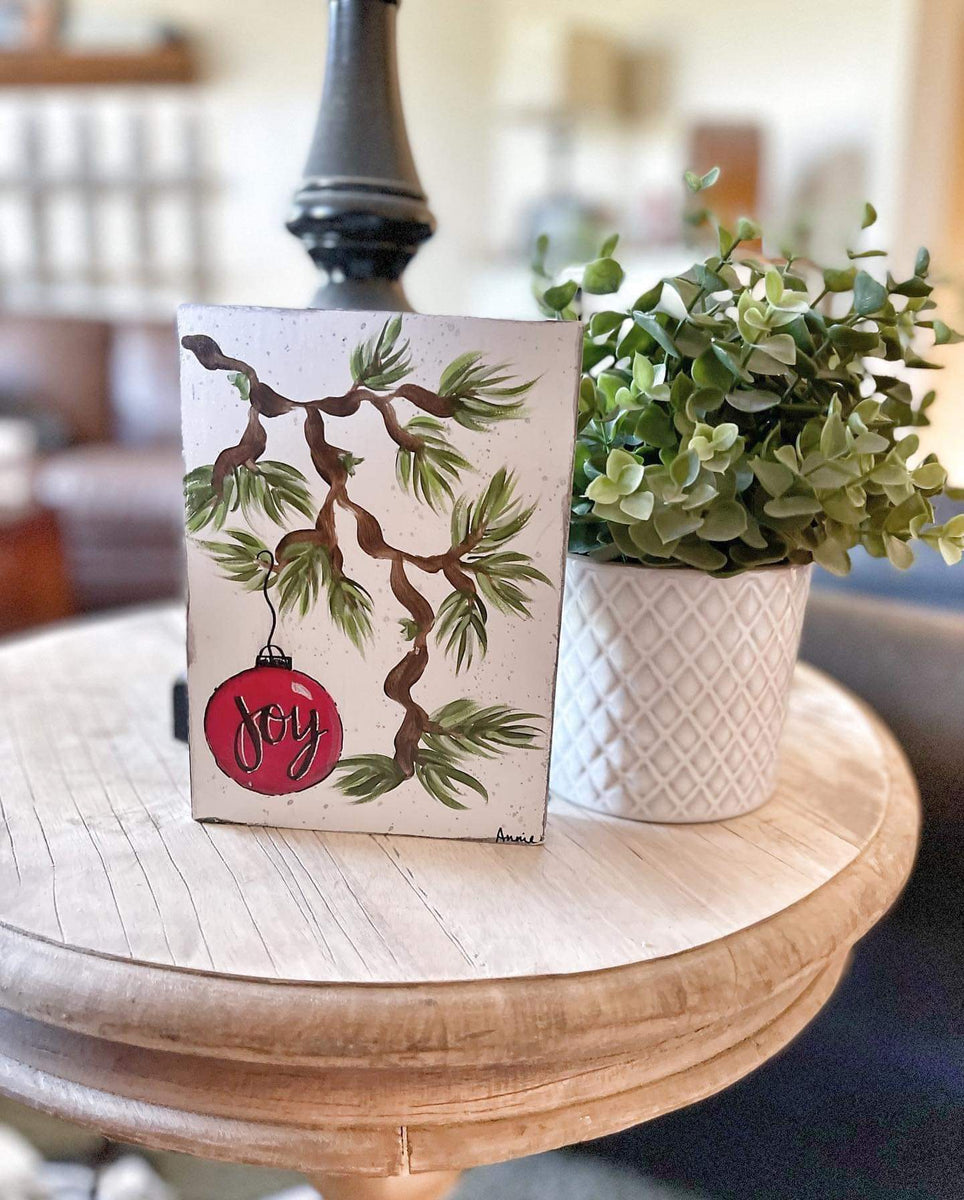 ONLINE WORKSHOP- Boughs & Joy Bulb – Studio 527